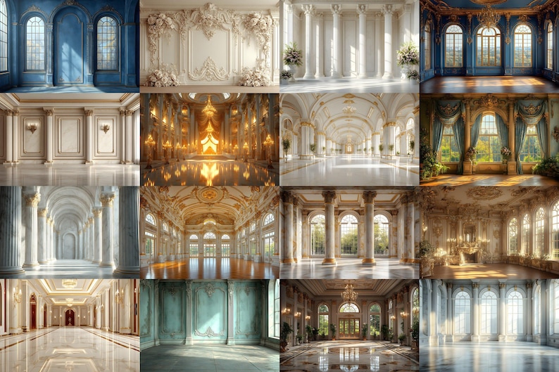 185 Regal Room Photography Backdrops, Photoshop Backgrounds (PNG) - Etsy