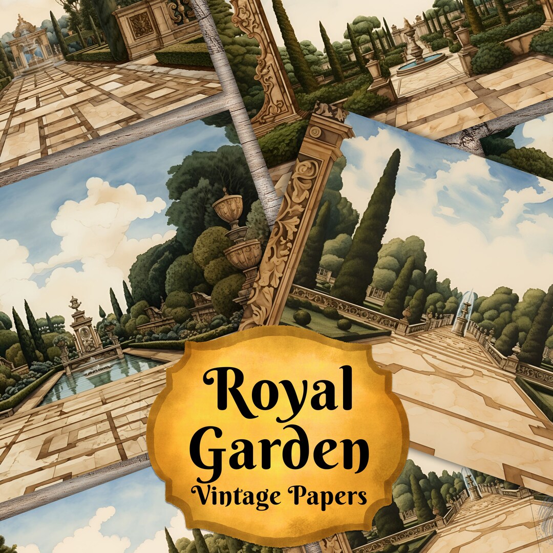 Botanical Garden Journal Pages Botanical Garden Junk Journal Pages ...