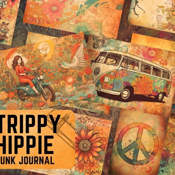 Hippie Journal - Etsy