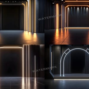 65 Modern Theatre Backdrops for Photography, Digital Designs, Stage ...