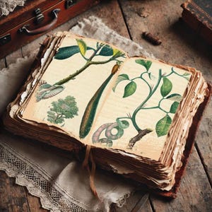 Botanical Junk Journal Kit - Botany Sheets - Printable Paper Pack ...