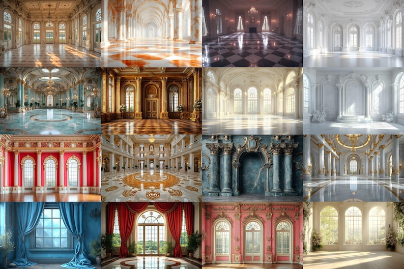 185 Regal Room Photography Backdrops, Photoshop Backgrounds (PNG) - Etsy