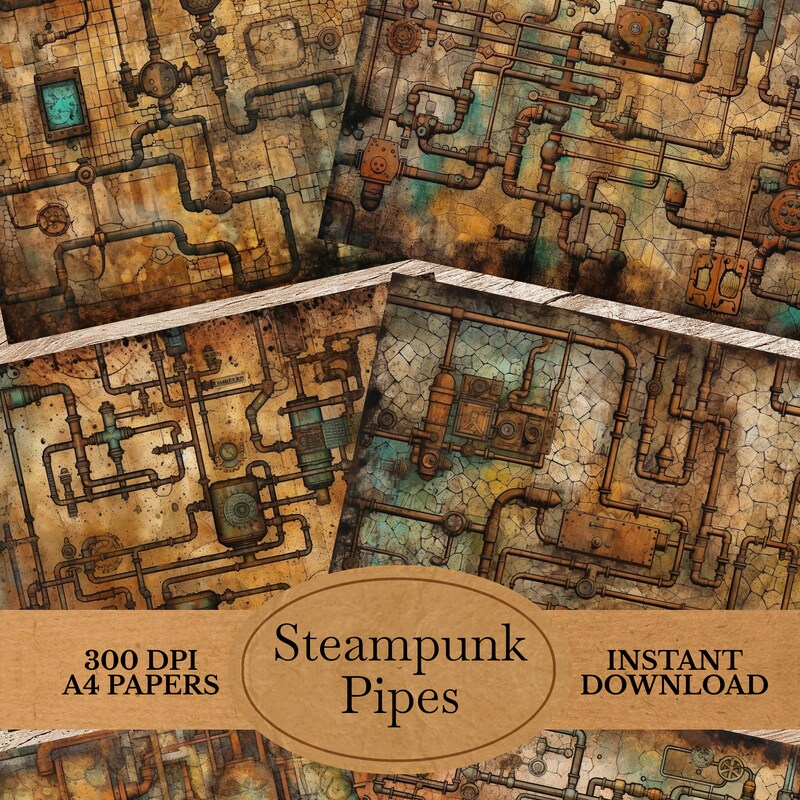 Steampunk Pipes - Etsy