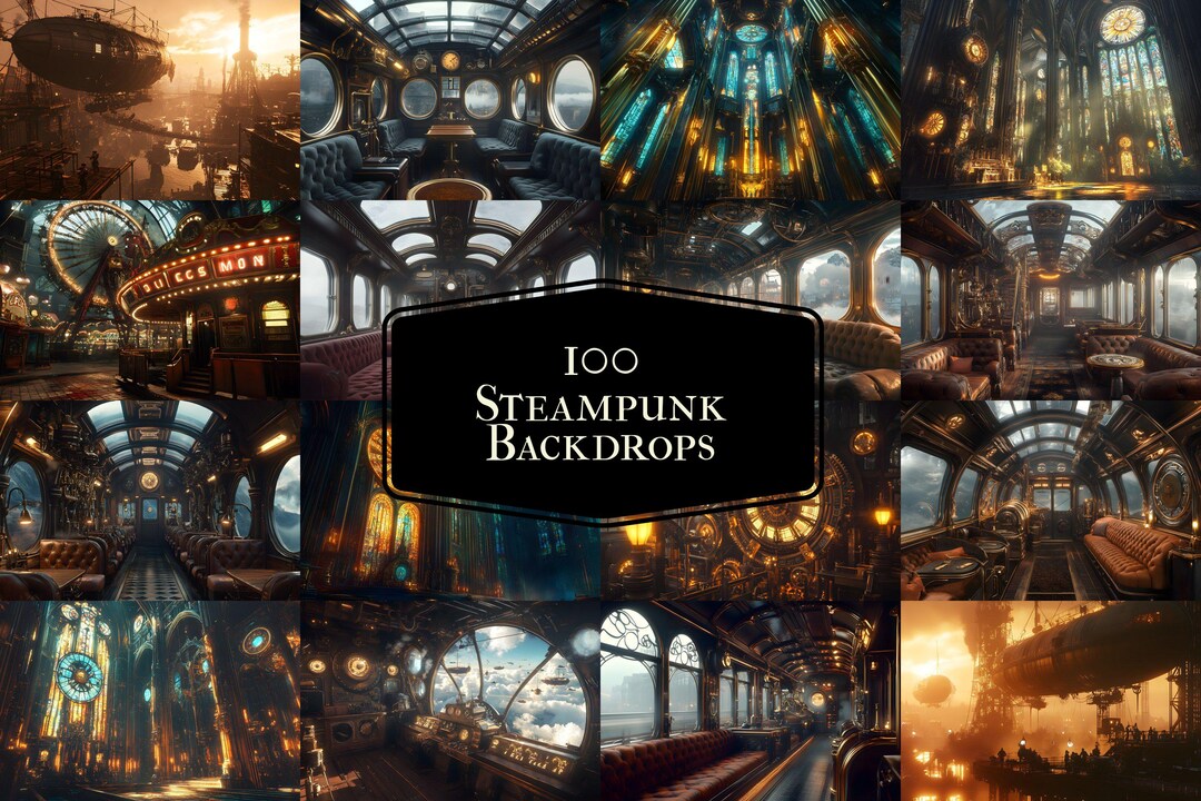 100 High-quality Steampunk Backdrop Pngs for Events and Projects ...