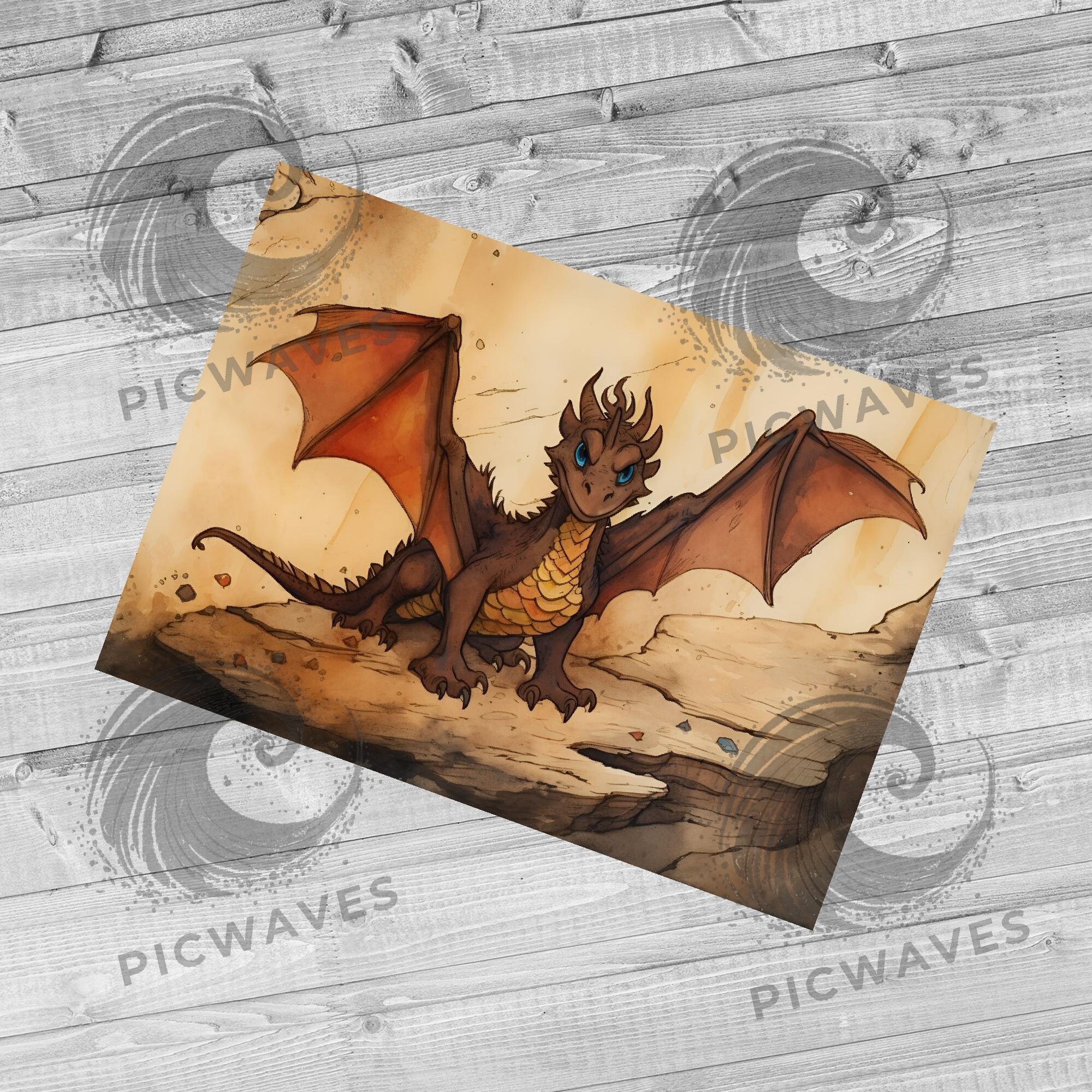 Dragon Junk Journal Pages, Dragon Junk Journal, Dragons Printable Pages ...