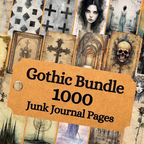 Gothic Journal - Etsy