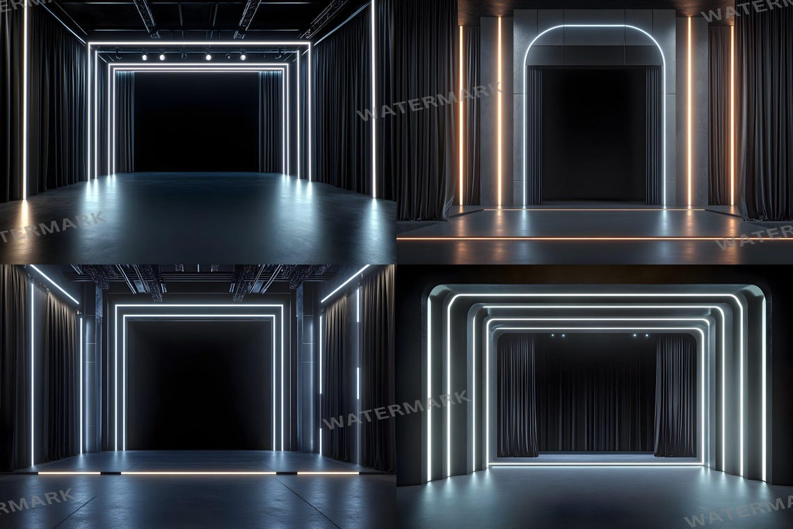 65 Modern Theatre Backdrops for Photography, Digital Designs, Stage ...