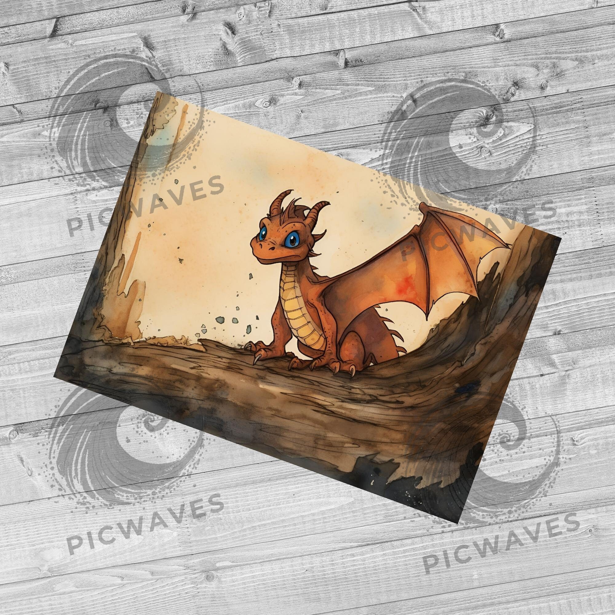 Dragon Junk Journal Pages, Dragon Junk Journal, Dragons Printable Pages ...