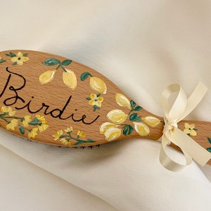 Hand Painted Girls Personalized Hairbrush | Keepsake Gift ...