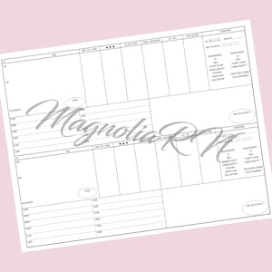 Oncology Nurse Brain - Digital PDF Printable Onc RN Report Sheet ...