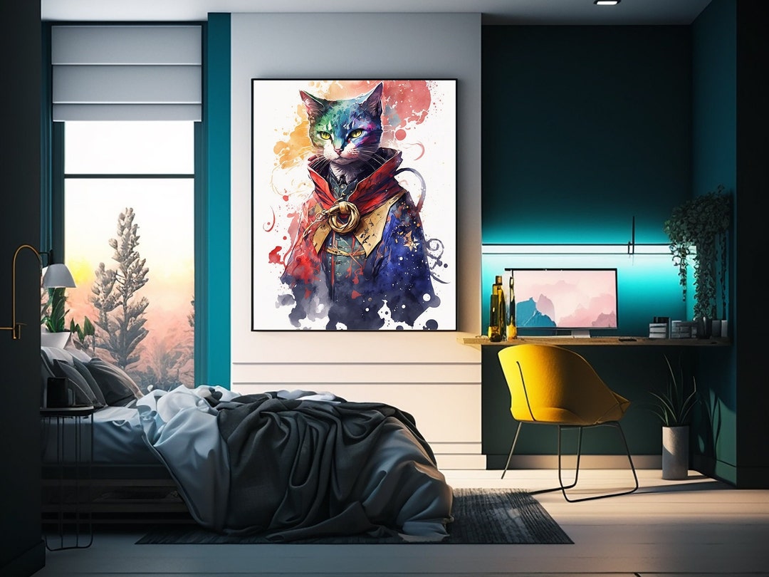 MARVEL MEOWVENGER POSTER Doctor Strange Cat Digital Download - Etsy