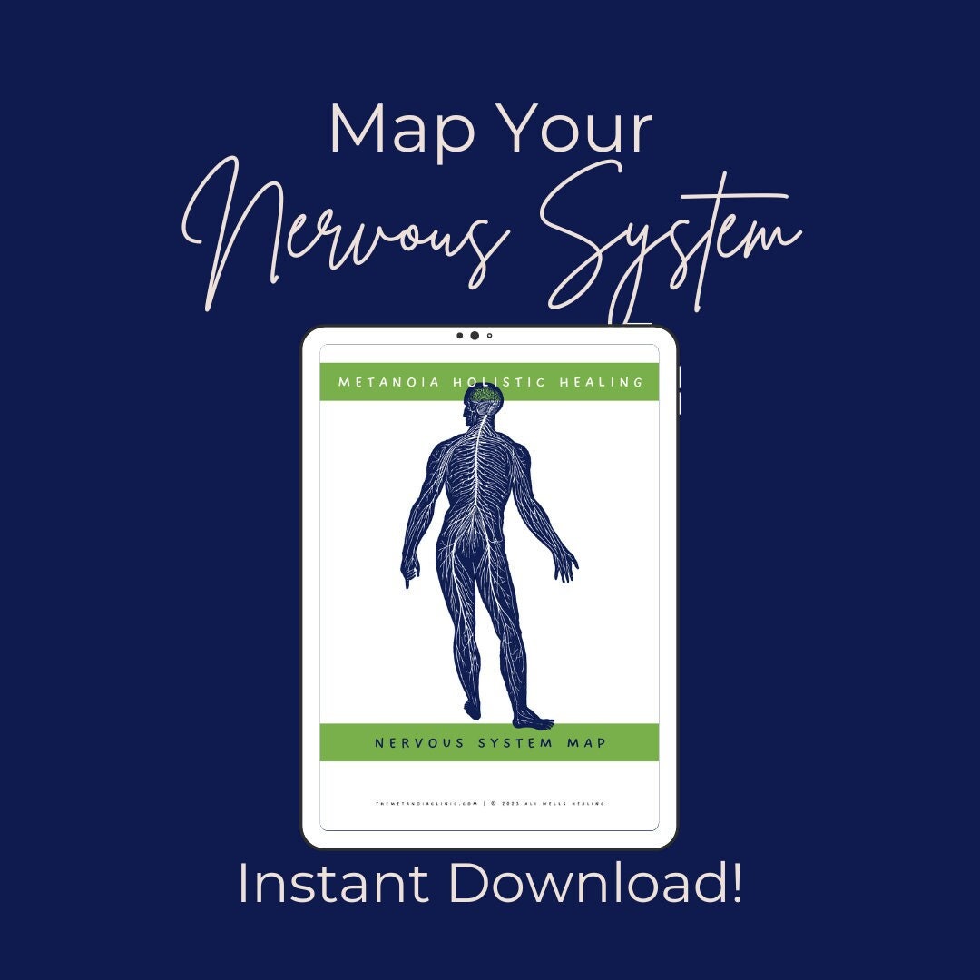 Nervous System Map - Etsy