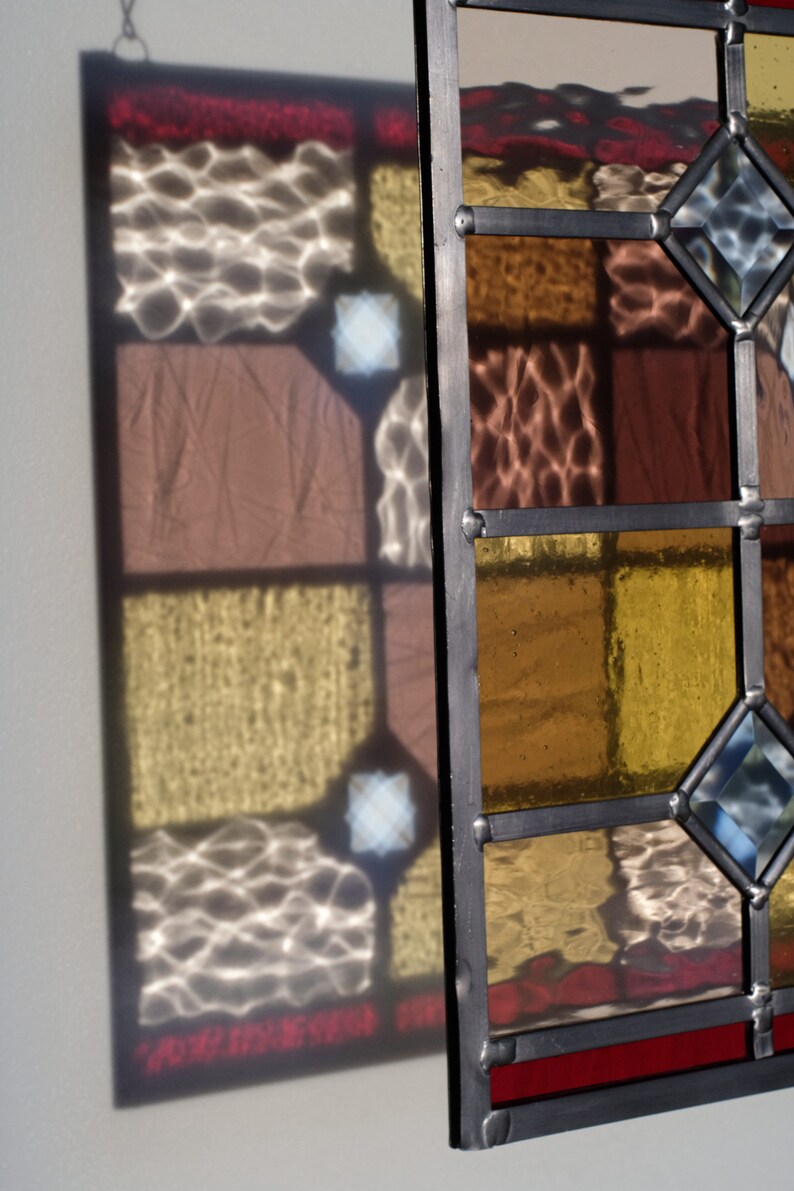 Traditional Edwardian Stained Glass Window - Etsy