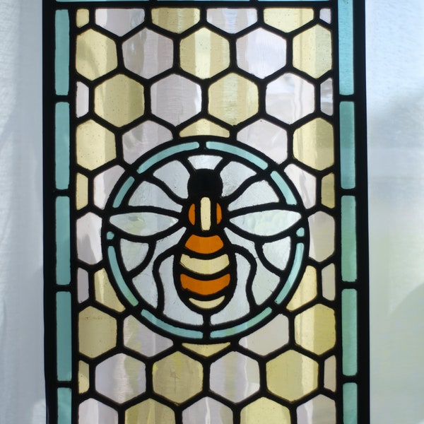 Stained Glass Bee - Etsy