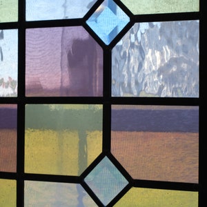 Traditional Edwardian Stained Glass Window - Etsy