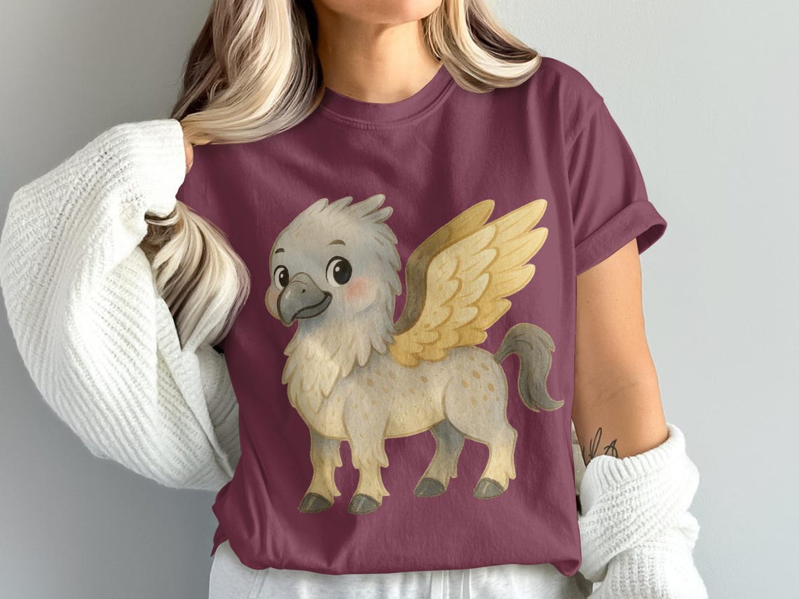 Cute Gryphon Digital PNG Download, Fantasy Art Printable, Animal ...