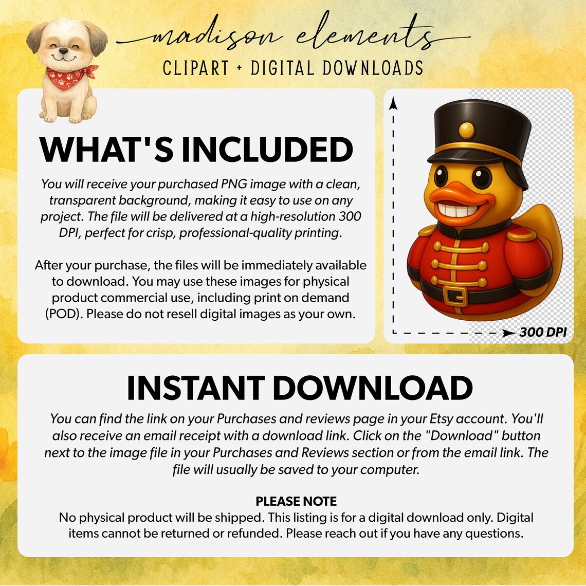 Nutcracker Rubber Duck Digital PNG, Toy Soldier Duck Design, Cute Duck ...