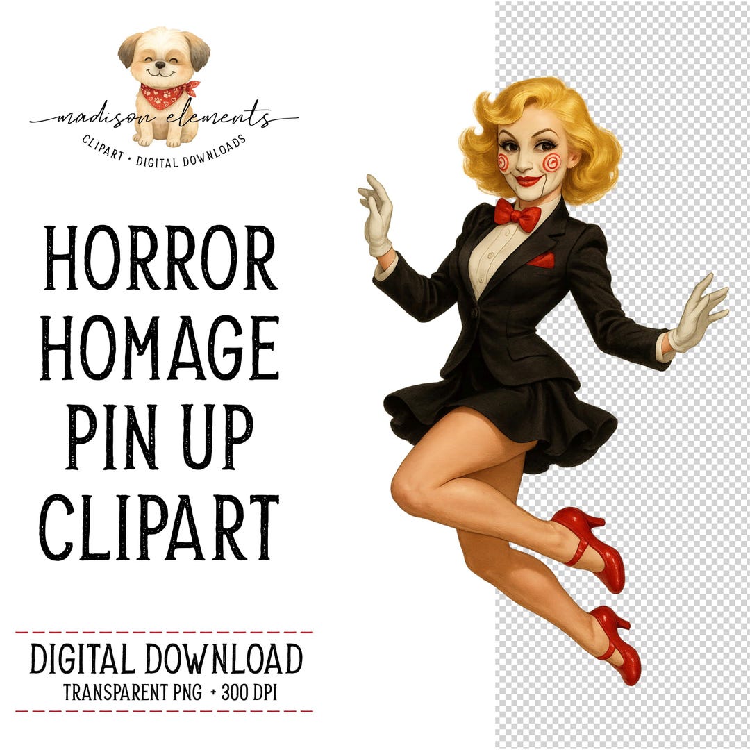 Marionette Puppet Girl PNG, Scary Puppet Clipart, Horror Character Png ...