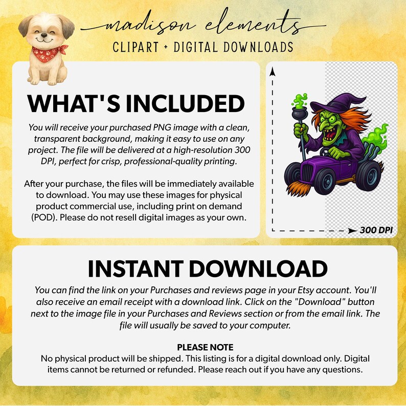 Digital Wacky Racer Witch Png, Halloween Derby Car PNG, Monster Mashup ...