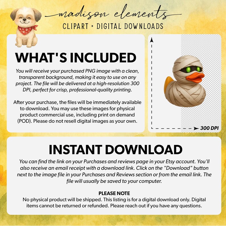 Mummy Duck PNG, Spooky Rubber Duck Digital, Halloween Rubber Duckie PNG ...