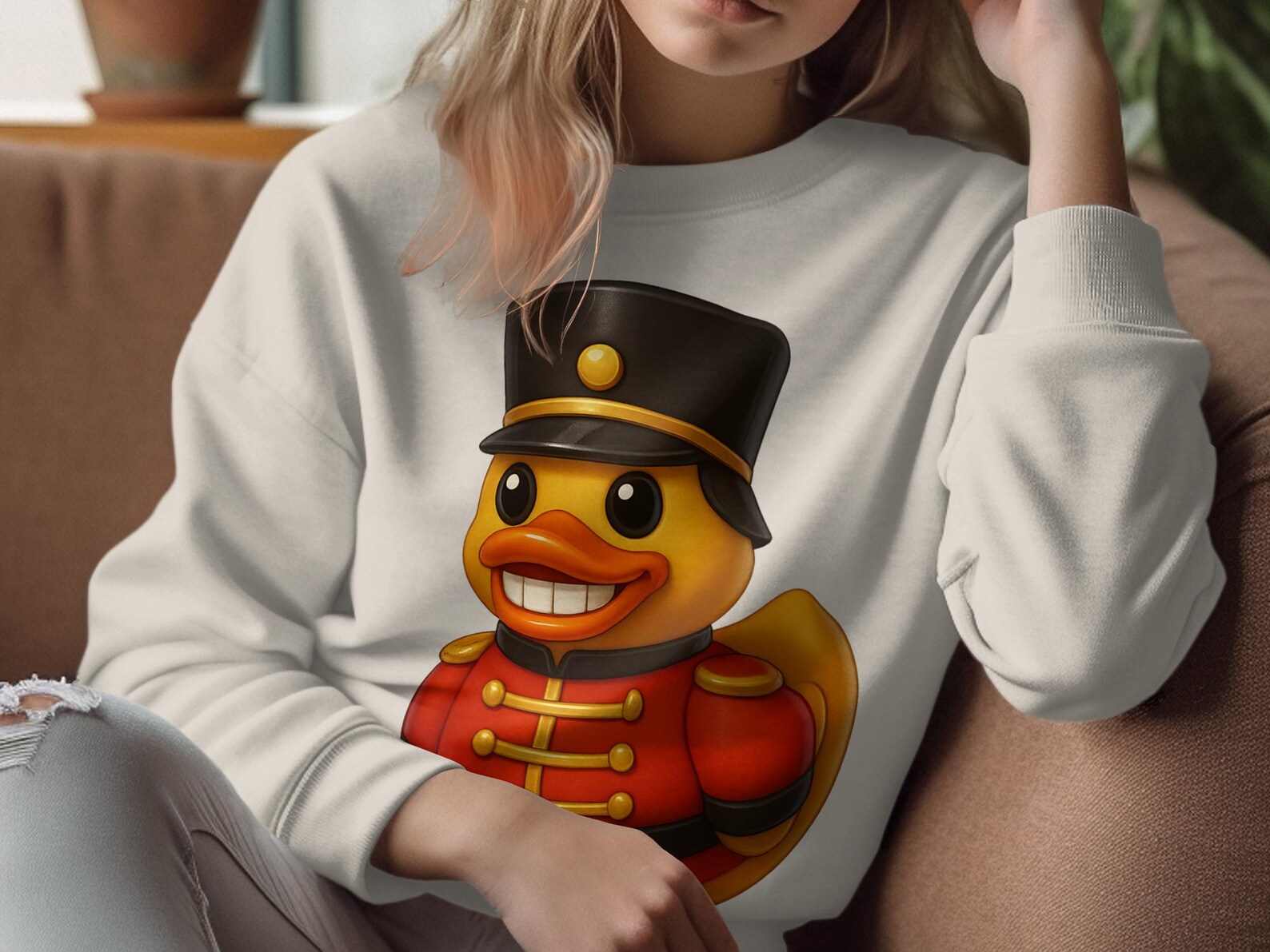 Nutcracker Rubber Duck Digital PNG, Toy Soldier Duck Design, Cute Duck ...