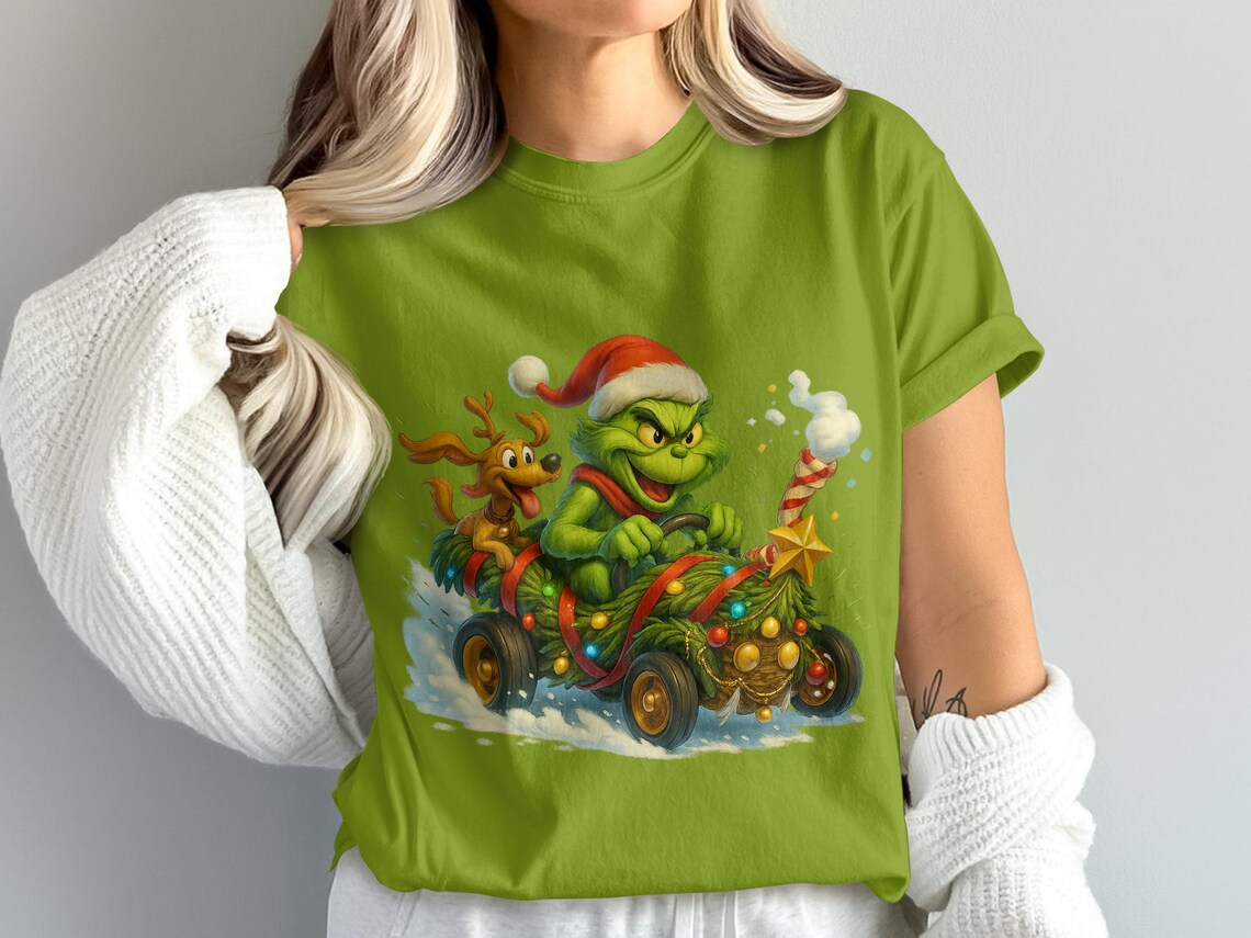 Green Christmas Monster Png, Festive Curmudgeon Digital Download ...