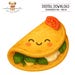 Cute Omelette Digital PNG, Smiling Food Graphic, Cartoon Egg Clipart ...