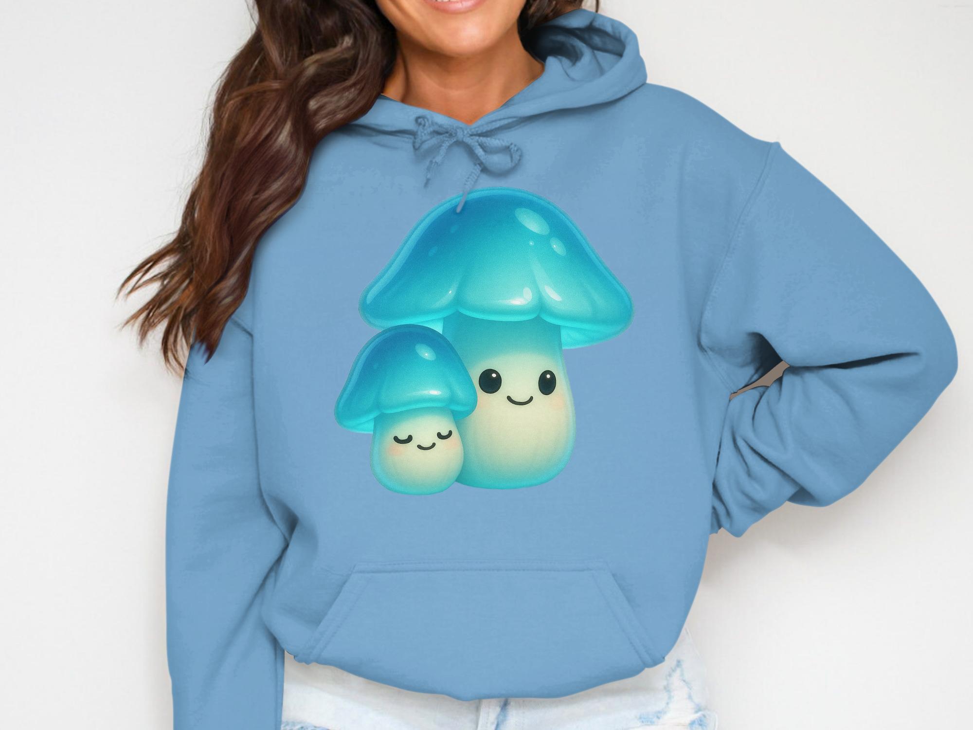 Cute Mushrooms Digital PNG Bundle, Kawaii Mushroom Graphics, Morel ...