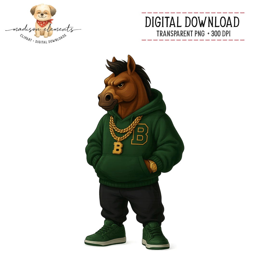 Bronco Digital Mascot PNG, Horse Clipart,animal PNG, Rapper Mustang ...