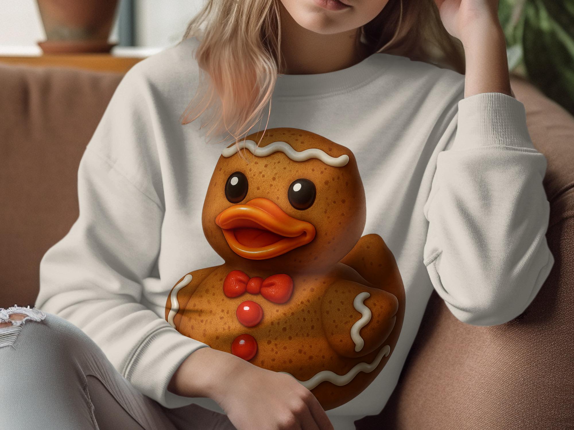 Gingerbread Rubber Duck PNG Digital, Holiday Art, Christmas Decor, Cute ...