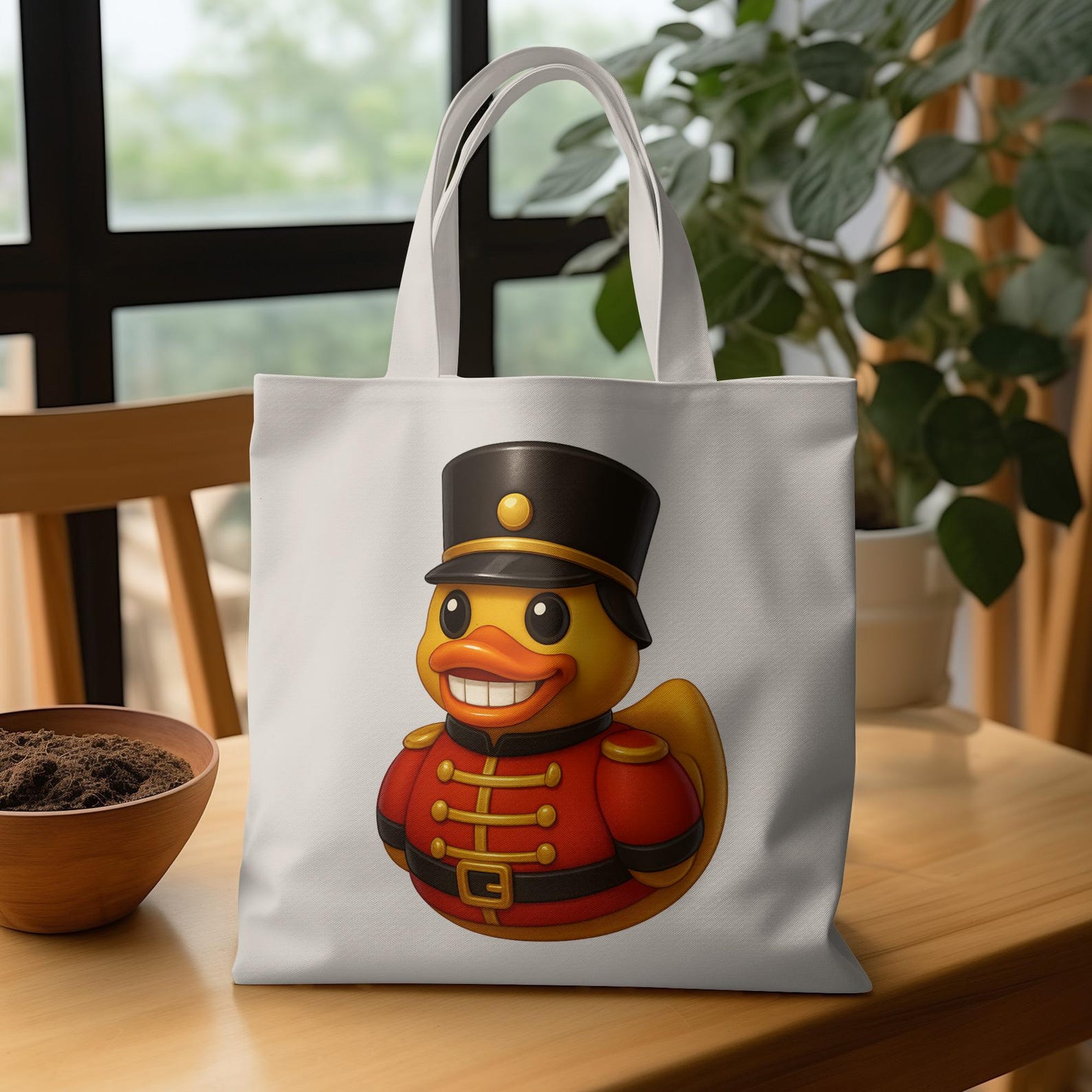 Nutcracker Rubber Duck Digital PNG, Toy Soldier Duck Design, Cute Duck ...