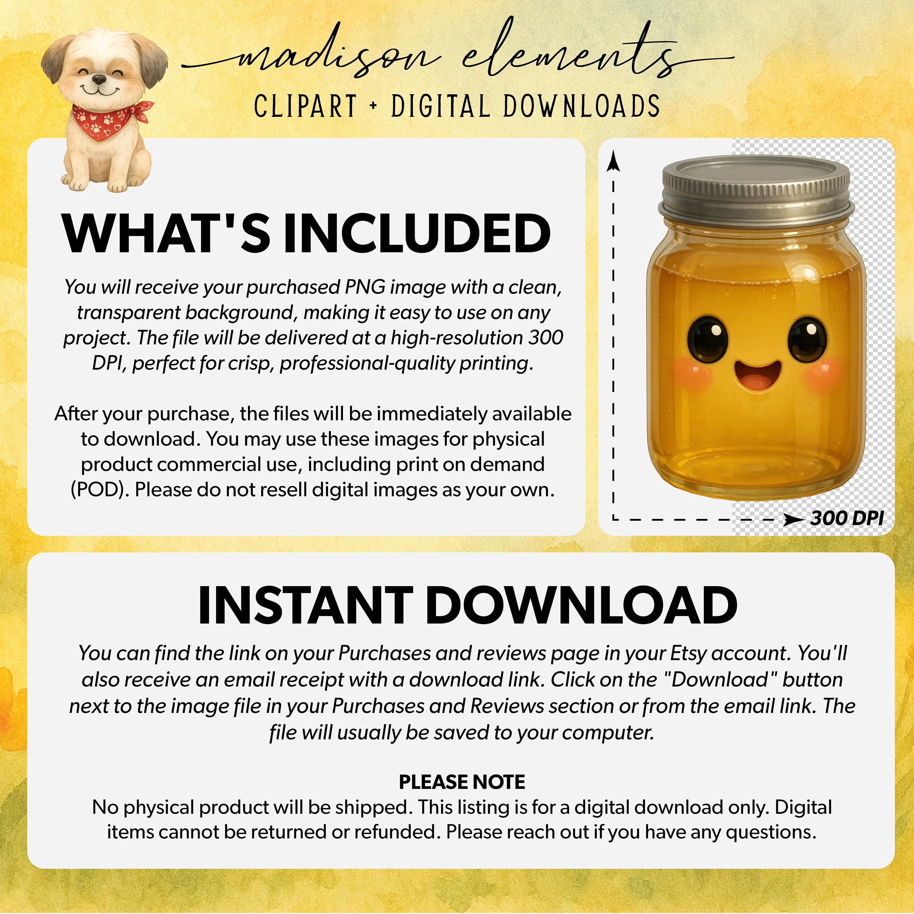 Kawaii Moonshine Jar Digital PNG Download, Cute Smiling Jar Graphic ...