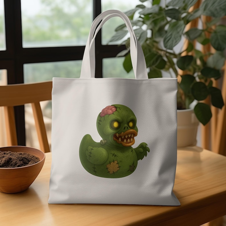 Zombie Rubber Duck PNG, Halloween Digital Download, Undead Duckling Art ...