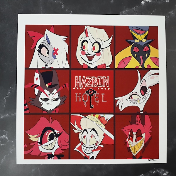 Hazbin Hotel Posters - Etsy