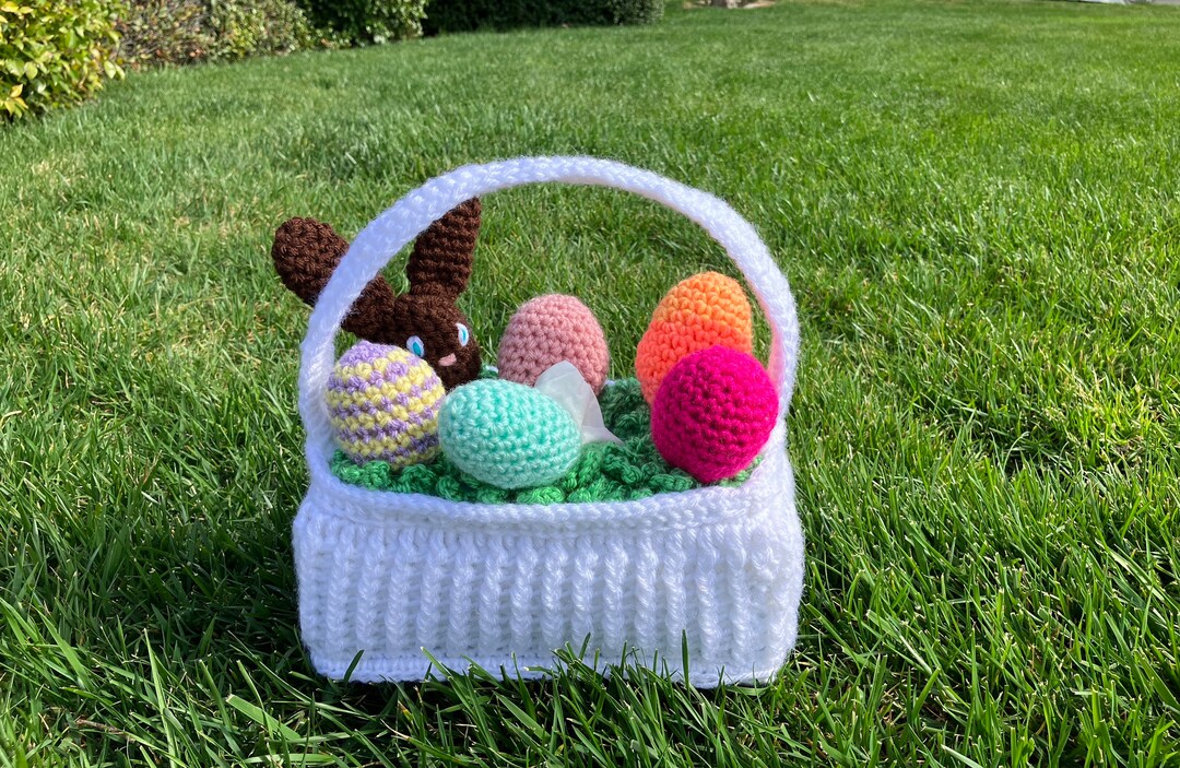 Easter Basket Tissue Box Cover - Etsy