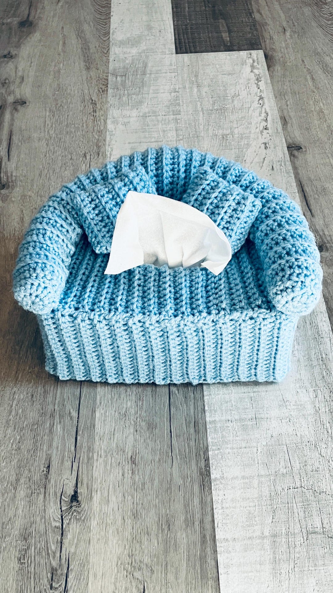 Cozy Couch Tissue Box Cover – A Snuggly Spot for Your Tissues! - Etsy