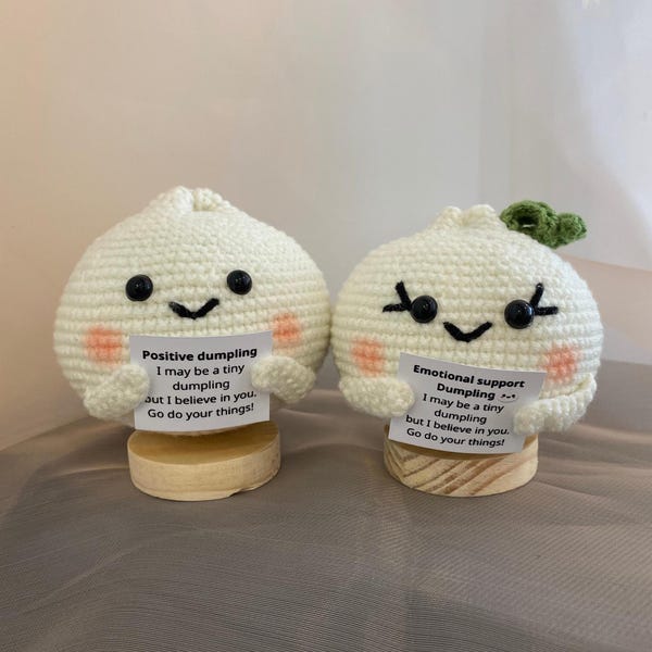 Dumpling Plush Toy - Etsy UK