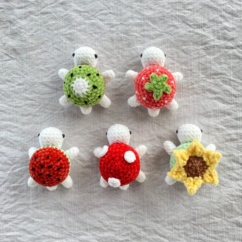 Mini Crochet Animals - Etsy