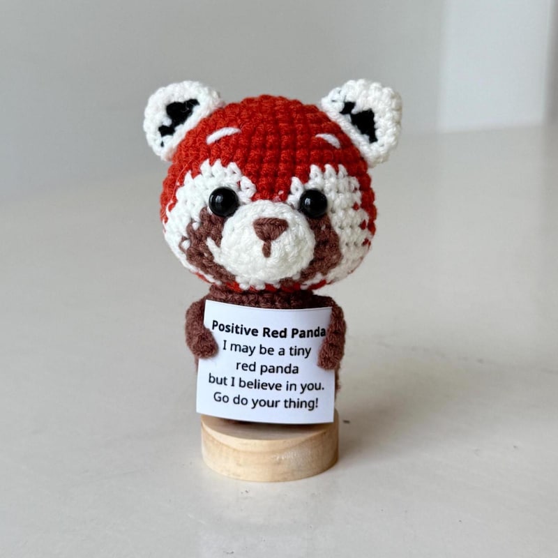 Crochet Red Panda - Etsy