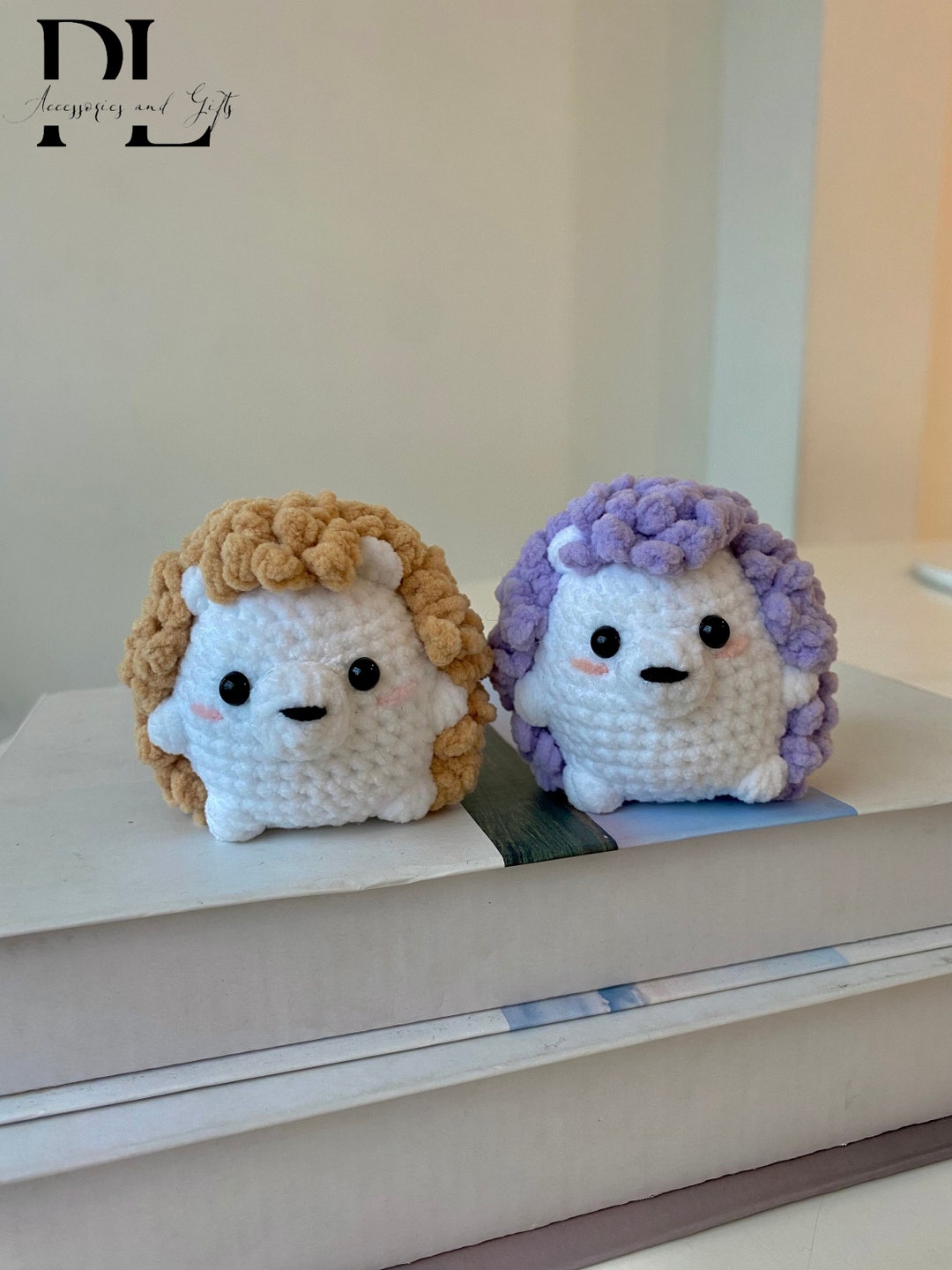Crochet Hedgehog Keychain, Amigurumi Hedgehog, Cute Hedgehog Plushie ...