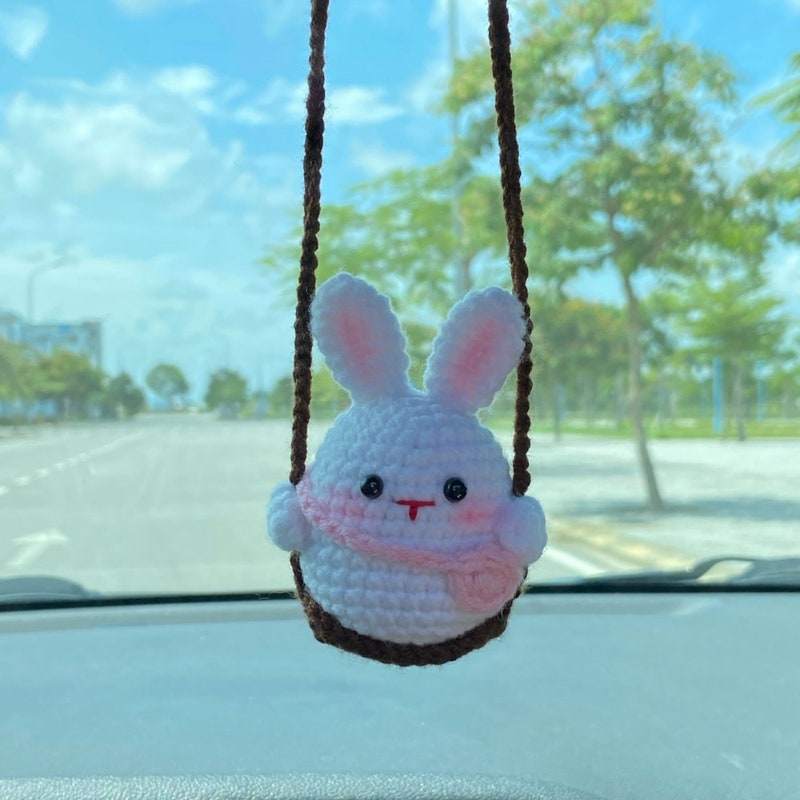 Bunny Car Decorations - Etsy
