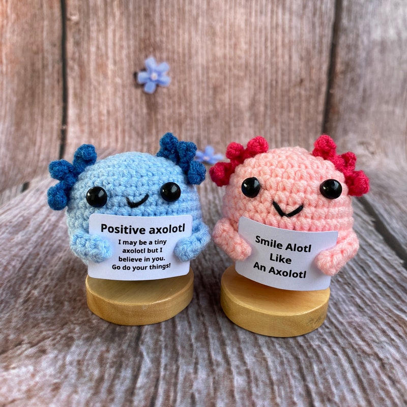 Crochet Axolotl - Etsy