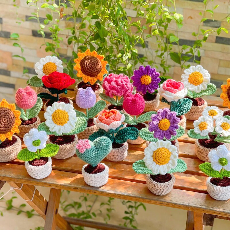 Mini Flower Pot - Etsy