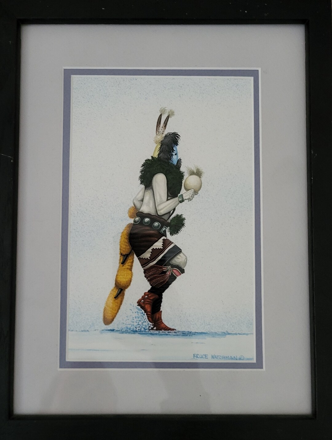 Signed Bruce Watchman Painting - Etsy