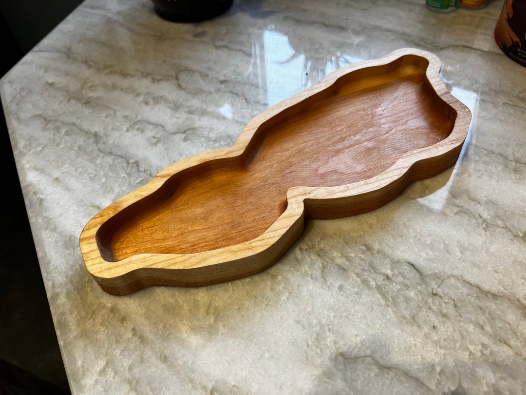 Lake Shape Catch-all Tray - Shaped Like Your Lake! - Etsy