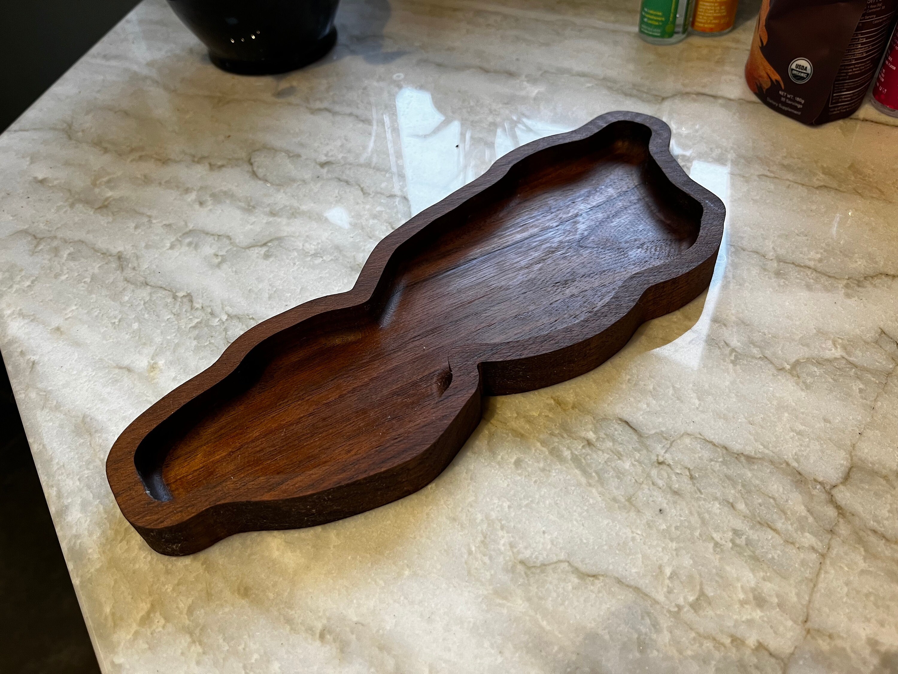 Lake Shape Catch-all Tray - Shaped Like Your Lake! - Etsy