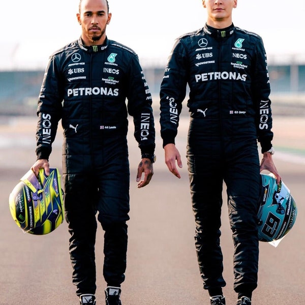 F1 Race Suit Mercedes - Etsy