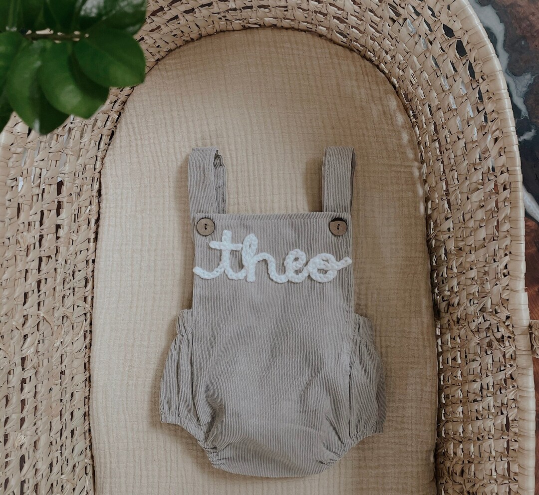 Personalized Baby Romper | First Birthday | Baby Gift - Etsy