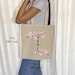 Japanese Tote Bag Cherry Blossom Custom Name in Japanese Gifts Japan ...