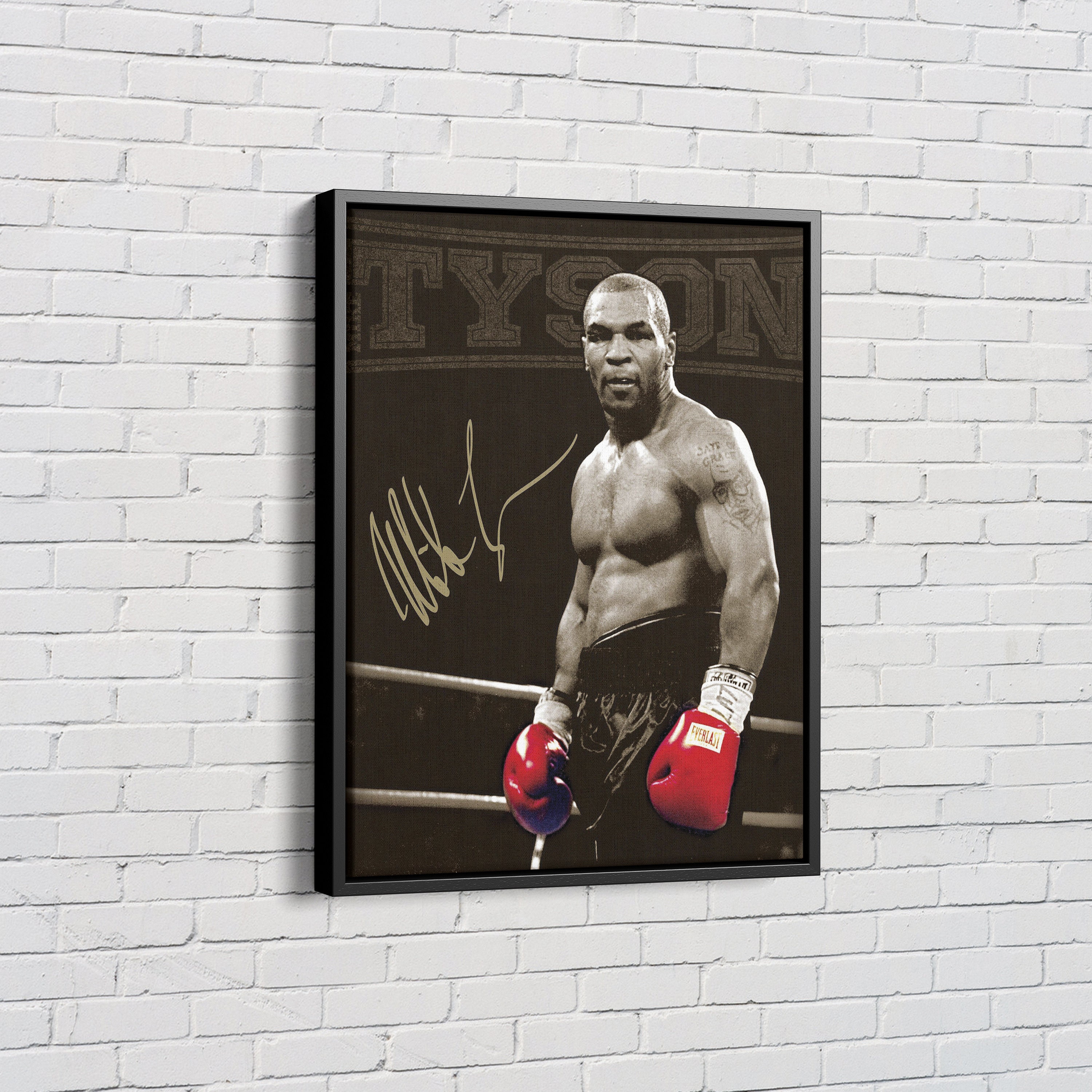Póster Mike Tyson Leyenda Iron Mike Merch Vintage Regalo para Fan ...